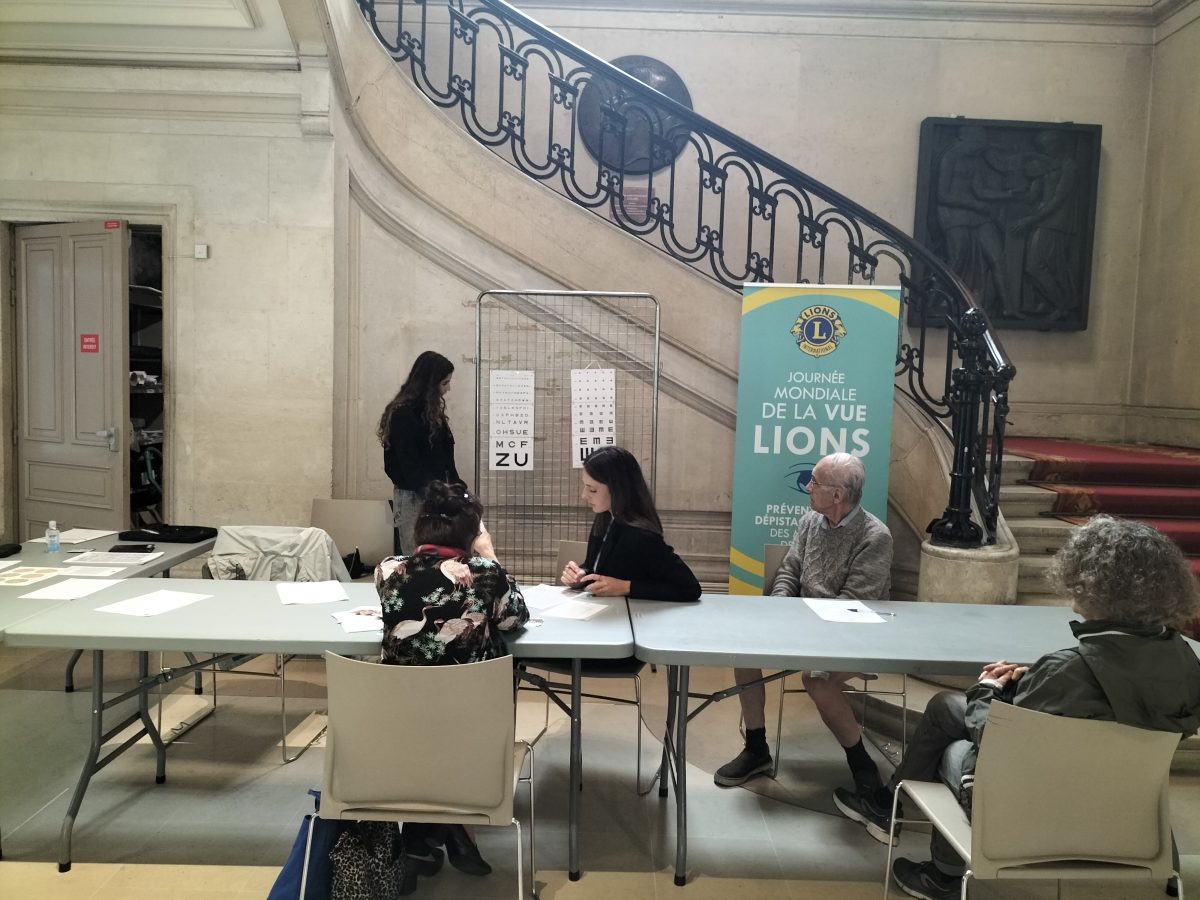 JOURNEE MONDIALE DE LA VUE 2023 A PARIS : LE BILAN – Prévention Cécité ...